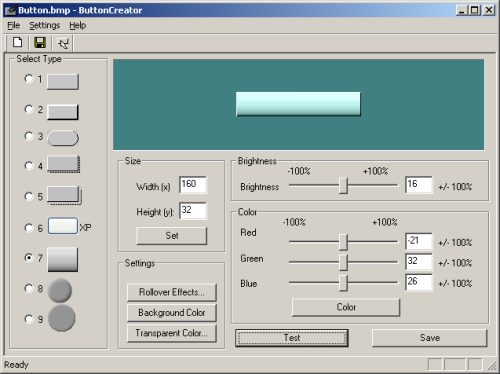 Der CDMenuPro Button Creator