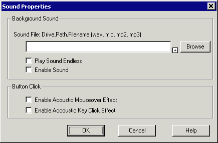 CDMenuPro - Sound hinzufügen